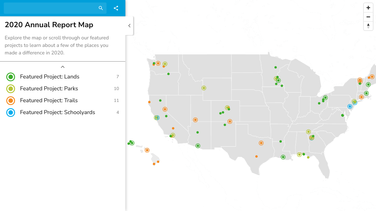 Annual Report Map | Interactive Map