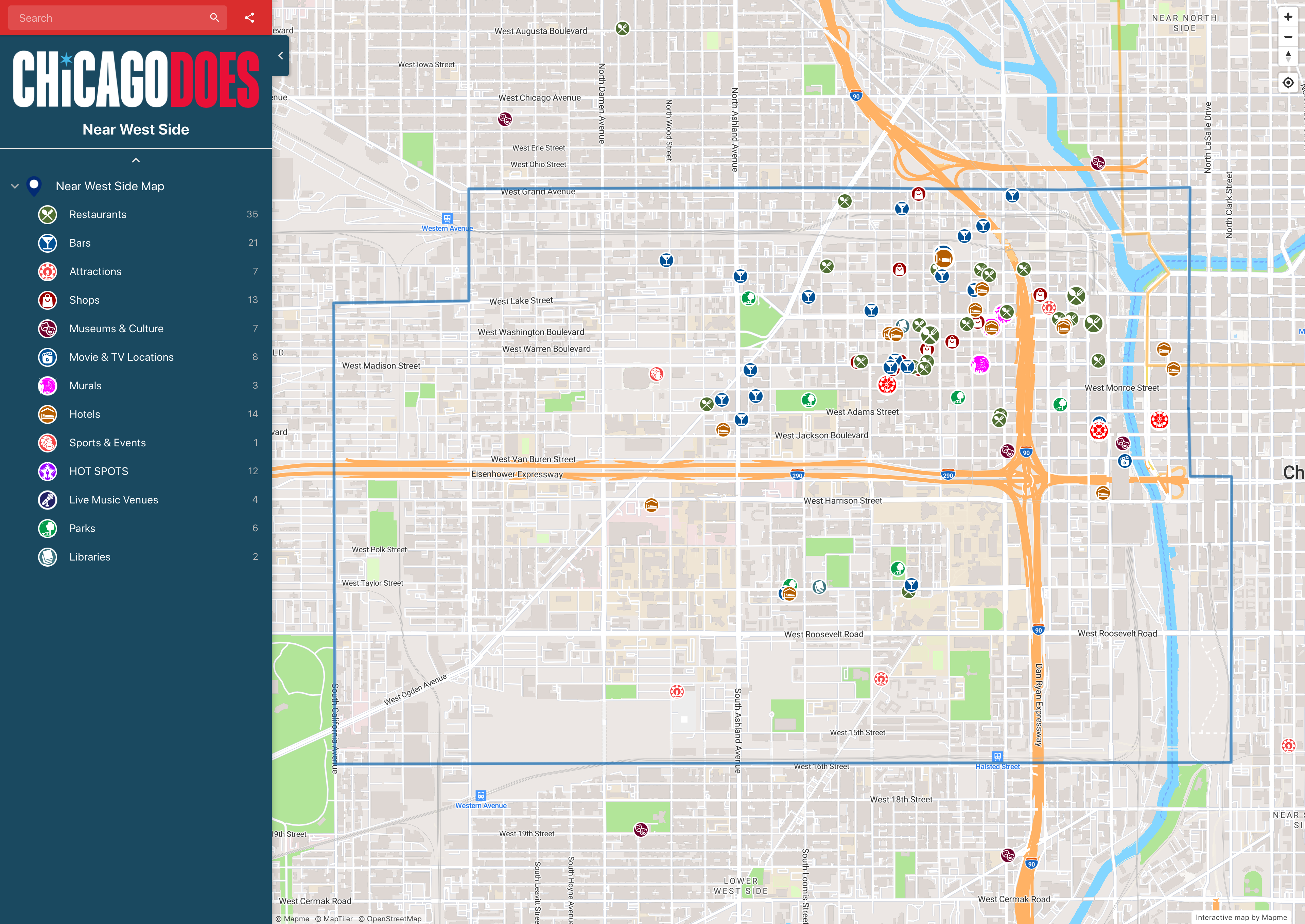 Downtown Chicago Map | Interactive Map
